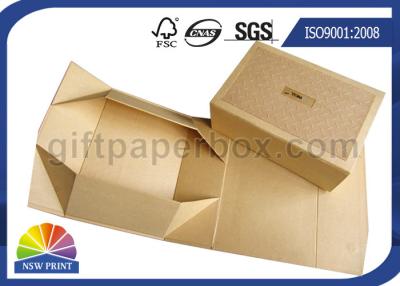 China Custom Printed Rigid Foldable Gift Box Cardboard Paper Collapsible Box for sale
