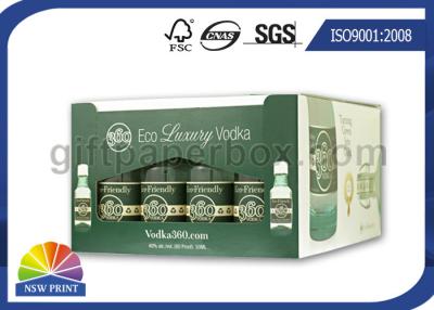 China Printing Customized Corrugated Paper Display Boxes with PVC Transparent Windows for sale