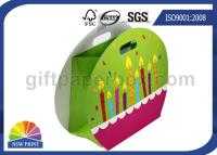 China Funny Round Shape Wrapping Paper Gift Bag / Luxurious Fashion Birthday Gift Paper Bags for sale