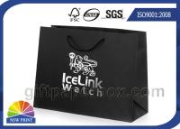 China Large / Medium / Small Printed Paper Bags With Handles , Reusable Shopping Bag for sale