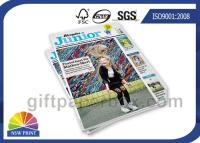 China Professional Glossy Magazine / Brochure Printing Service With Art Paper Or Fancy Paper for sale