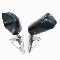 China Universal Car Mirrors with Carbon Pattern Water Transfer for Enhanced Style and Durability for sale