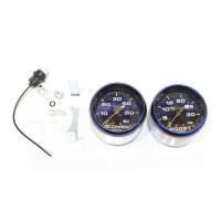 China 12V Racing Instrument Panel Fuel Gauge with Custom Processing and Carbon Fiber Design for sale