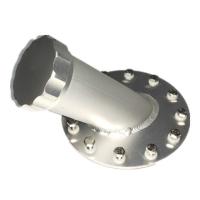 China SPSLD Aluminum Alloy 45 Degree Angled Explosion Proof Fuel Tank Cap 14cm 12 Bolt for Automotive Modification for sale