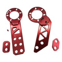 China Universal Foldable Racing Towing Hook for Front Straight and Rear Curved Car Modification for sale