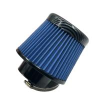 China Modified High-Flow Mushroom Head Air Filter 76MM Carbon Pattern Shiitake Head for sale