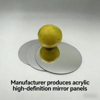 China Shatterproof Acrylic Silver Mirror - High Clarity Custom Laser Cut Any Shape for Home Decor & Commercial Use for sale