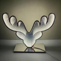 China USB Christmas Abyss Mirror Light - Easy Install Holiday Decor With Endless Reflection for sale