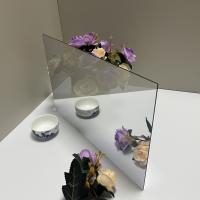 China Two Way Mirror Acrylic Sheets Factory Direct Acrylic Semi-Transparent Mirror With Cutting Service For Decoration for sale