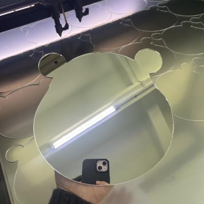 China Premium Laser Cut Animal Art Acrylic Mirror Sheets Manufacturer , Interior Wall Decoration Perspex Acrylic Sheet for sale