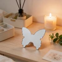 China Acrylic Mirror Cut To Size Custom Shape Laser Cut Acrylic Mirror Sheet Butterfly-shaped Acrylic Mirror for sale
