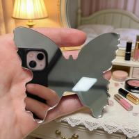 China Acrylic Mirror Cut To Size Custom Shape Laser Cut Acrylic Mirror Sheet Butterfly-shaped Acrylic Mirror for sale