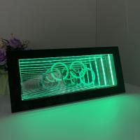 China Available in custom sizes acrylic semi-transparent infinity mirror for abyss tunnel lights acrylic wedding card for sale