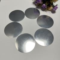 China Diameter 125mm PMMA Concave Semi Transparent Mirror for Automotive 3D Abyss Lamp Car Abyss Light Concave Acrylic Half Mirror for sale