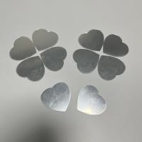 China 1mm Aesthetic Love Heart Acrylic Mirror Sticker, Non Glass Safe Makeup Mirror, Modern Home Wall Art Decoration Gift for sale
