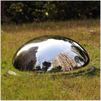 China Acrylic Spherical Convex Mirror 180° and 360° Dome Safety Blind Spot Mirror for sale