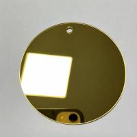 China Mirror sticker 1.0mm Acrylic gold mirror for decoration and celebration for sale