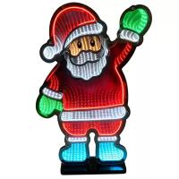 China Factory Wholesale Infinite Tunnel Lights Thousand-Layer Mirror 3D Abyss Lamp Lights Christmas Infinite Mirror Tunnel Light for sale