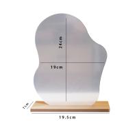 China Best Sell Wholesale Irregular Mirror Cloud Shaped Girls Handmade Diy Mirror Acrylic Makeup Mirror Wholesale for sale