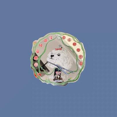 China Custom Printed Acrylic Mirror Lens 3D Stereo Pattern High Definition Plastic Mirror for sale