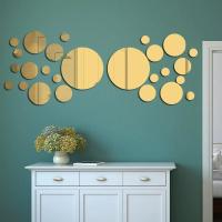 China Shatterproof PMMA Acrylic Mirror Sticker Decorative acrylic mirror Mirror wall panel custom shape and size laser cut for sale
