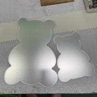China Lightweight PMMA Acrylic Mirror Sheet Children Toy Safety Mirror Non Toxic Shatterproof Material Panel for sale