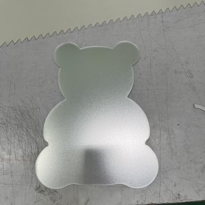 China Lightweight PMMA Acrylic Mirror Sheet Children Toy Safety Mirror Non Toxic Shatterproof Material Panel for sale