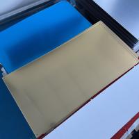 China Blue Colored Acrylic Mirror Sheet PMMA Creative Art Project Panel for Exhibition Installation for sale