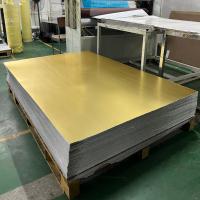 China Gold Mirror PMMA Acrylic Sheet 3mm Thickness Luxury Interior Decor Wall Panel Decorative for sale