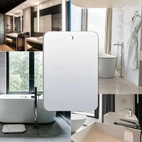 China 35 x 45cm Rectangular Anti Fog PC Mirror Full Body View Shatter Resistant OEM Custom Size for sale