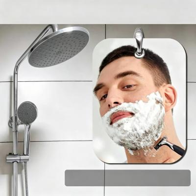 China 30 x 40cm Rectangular Anti Fog PC Mirror Commercial Hotel Shatter Resistant OEM Custom Size for sale