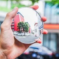China 360 Degree Ceiling Dome Shatterproof Lightweight Acrylic Convex Mirror Wide Angle Retail Custom OEM for sale