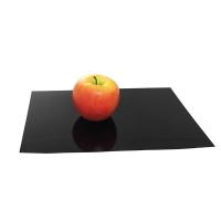 China Black PET Mirror Sheet 1220x1830mm Flexible Plastic Mirror Panel for Stage Decor Photography Visual Merchandising for sale