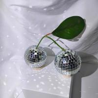 China PET Plastic Mirror Mosaic Cherry Disco Ball Reflective Mirror Ornament for Home Ambient Decor Living Room and Bedroom Desktop Decorations Creative Gift for sale