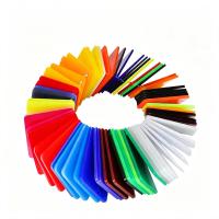 China Multi-Color Thin PMMA Acrylic Sheet 1.8mm 2mm A4 A3 Size for Greeting Card Craft Gift Making for sale