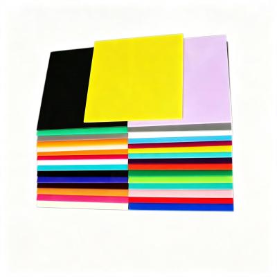 China Multi-Color Thin PMMA Acrylic Sheet 1.8mm 2mm A4 A3 Size for Greeting Card Craft Gift Making for sale