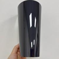 China Silver Self Adhesive PET Mirror Vinyl Film Car Sticker Decoration Roll Cuttable Craft Sheet for sale