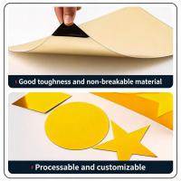 China Gold PET Mirror Sheet High Gloss Crystal Clear Reflection Flexible Wedding Decor Carpet Panel for sale