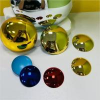 China Acrylic Convex Bicycle Rearview Mirror Shatterproof PMMA Clear HD Reflection Handlebar Mounted Safety for sale