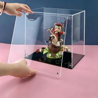 China Magnetic Acrylic Plastic Display Box High Clarity Dust-Proof Showcase Case for Collectible Figures for sale