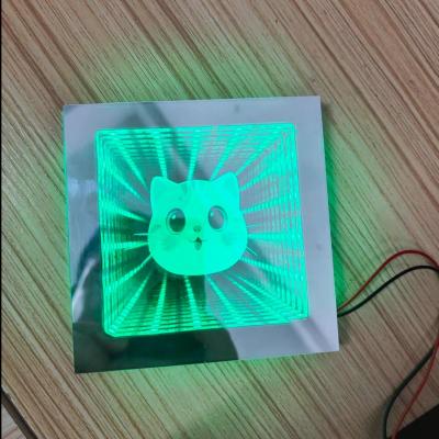China Custom Transmittance Acrylic Two Way Mirror Sheet 3mm Vacuum Coated HD Semi Transparent Panel for sale