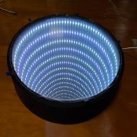 China Hexagon Custom Shape Infinity Mirror Panel RGB Acrylic Endless Tunnel Lens for sale