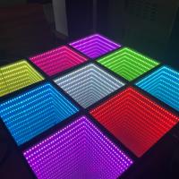 China Hexagon Custom Shape Infinity Mirror Panel RGB Acrylic Endless Tunnel Lens for sale