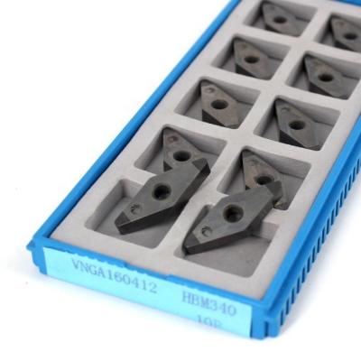 China Huanghe Whirlwind CNGA120408 hot sale cbn brazed insert for gray cast iron for sale