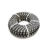 China Quarry Diamond Cutting Wire Fast Cutting Diamond Wire Rope For Concrete Demolition for sale