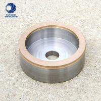 China Electroplated Resin Aluminum Abrasive Machining Quartz Crystal Diamond Grinding Wheel for sale