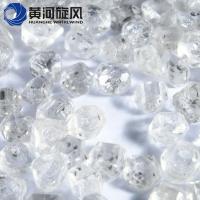 China HUANGHE WHIRLWIND HPHT/CVD diamond lab created row diamond synthetic rough diamond for sale