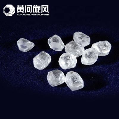 China Large Size HPHT/CVD Diamond Rough 1~1.5ct Uncut Diamond Stone Price Per Carat for sale