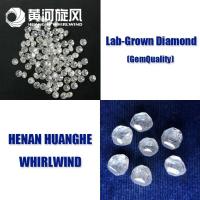 China 4CT Synthetic HPHT Lab Grown Diamonds White VVS Artificial Diamond for sale