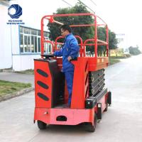 China 6m -14m Mobile Aerial Work Platform Self Propelled Scissor Lift for sale